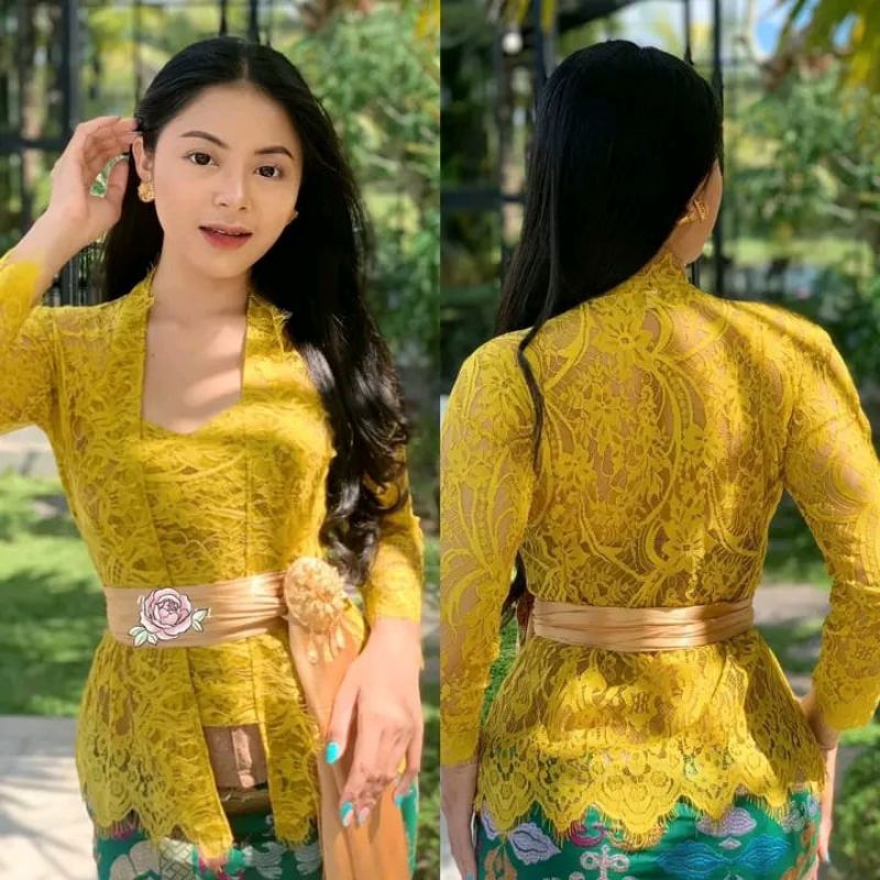 Kebaya | Balinese Kebaya | Long Sleeve Kebaya | Modern New Flea Kebaya ...