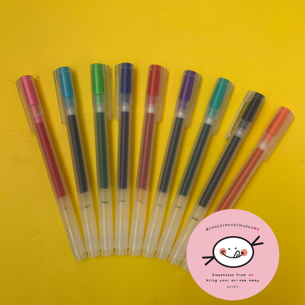 Muji Japan Gel Ballpoint / Japanese MUJI Ballpoint Pen | Shopee Malaysia