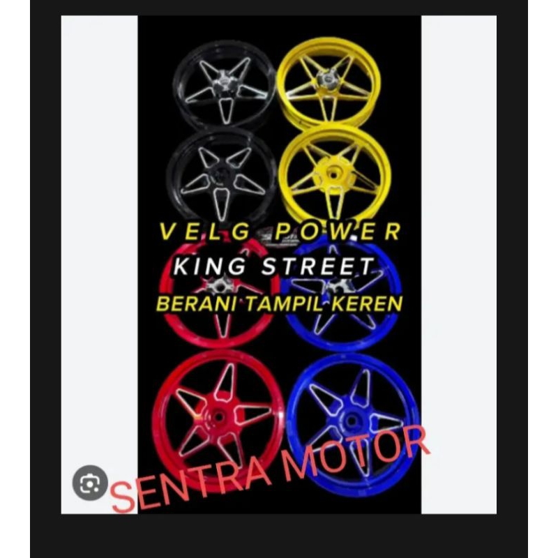 Vario 110 beat racing Rims all Types scopy Genio And spacy Brand power ...