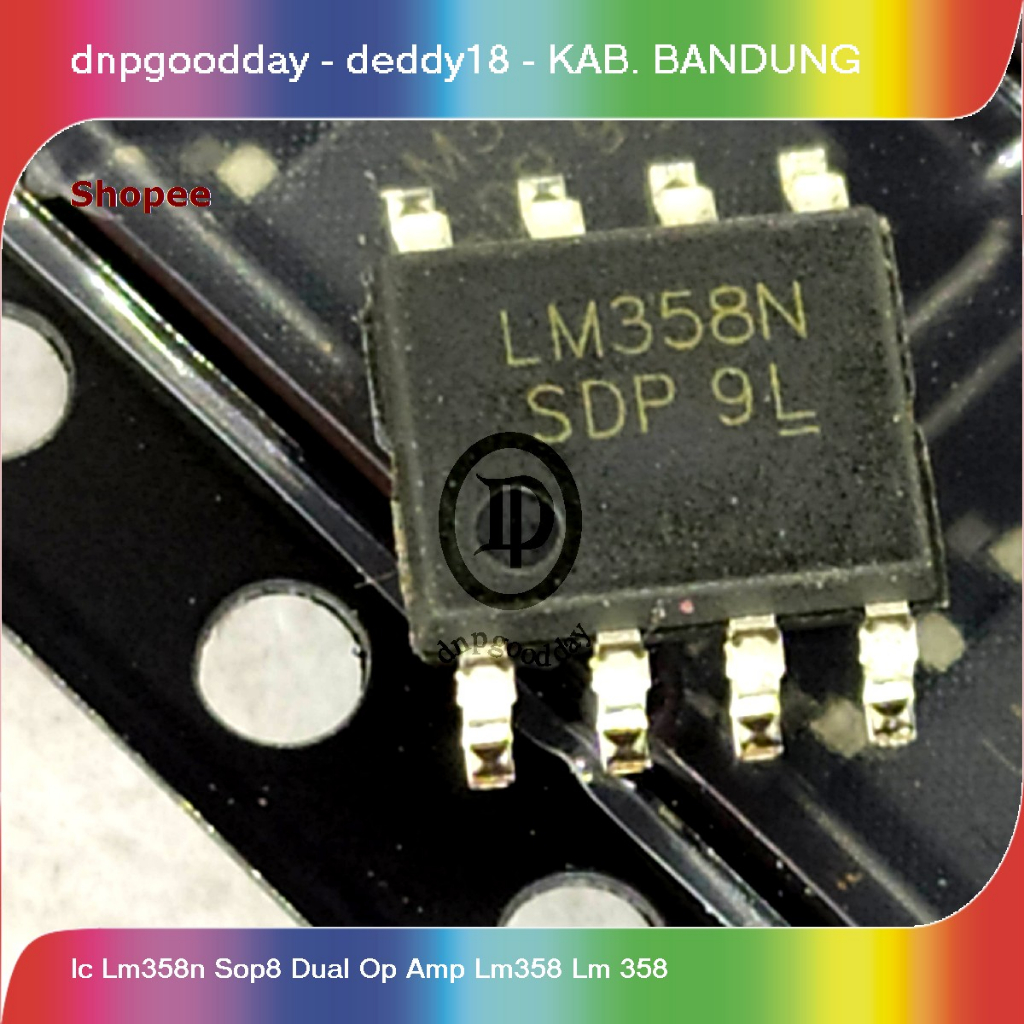 Ic lm358n sop8 dual op amp lm358 lm 358 | Shopee Malaysia