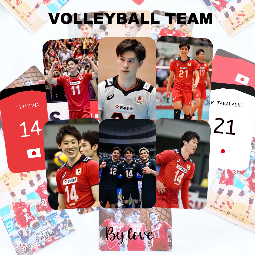 Japan NATIONAL VOLLEYBALL TEAM/RAN TAKASHI/YUKI ISHIKAWA/PHOTOCARD ...