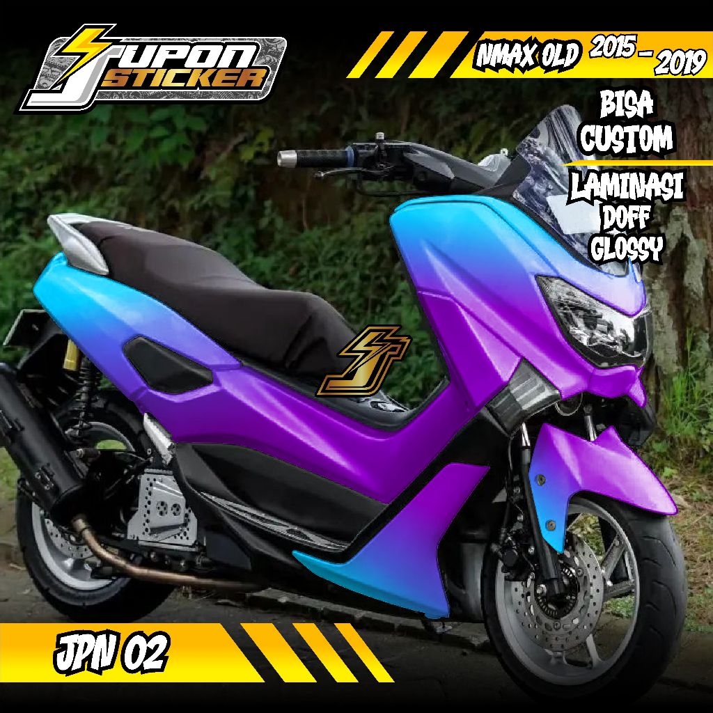 Jupon Sticker Decal Fullbody Yamaha NMAX 155 Old ABS Non ABS Facelift ...