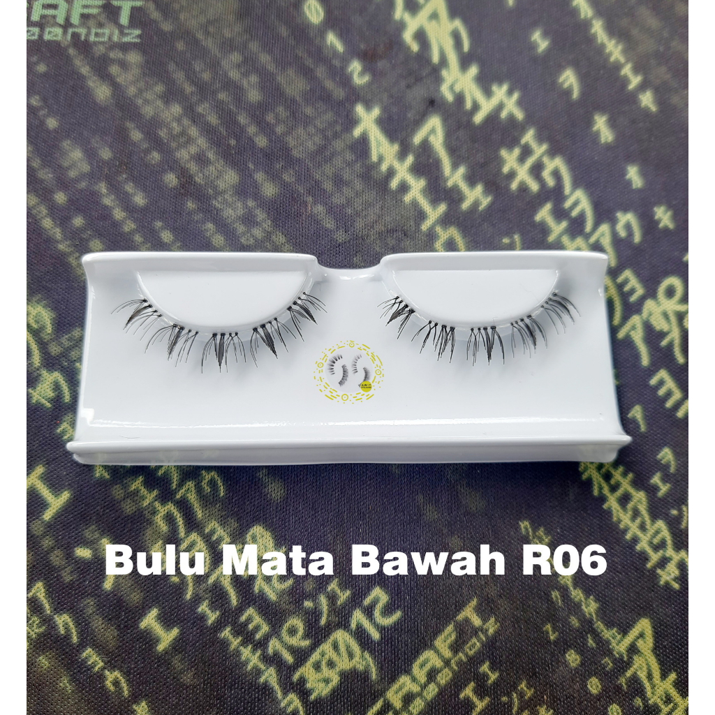 MATA Lower Eyelashes R06 12 Pairs + Eyelash Cover | Shopee Malaysia