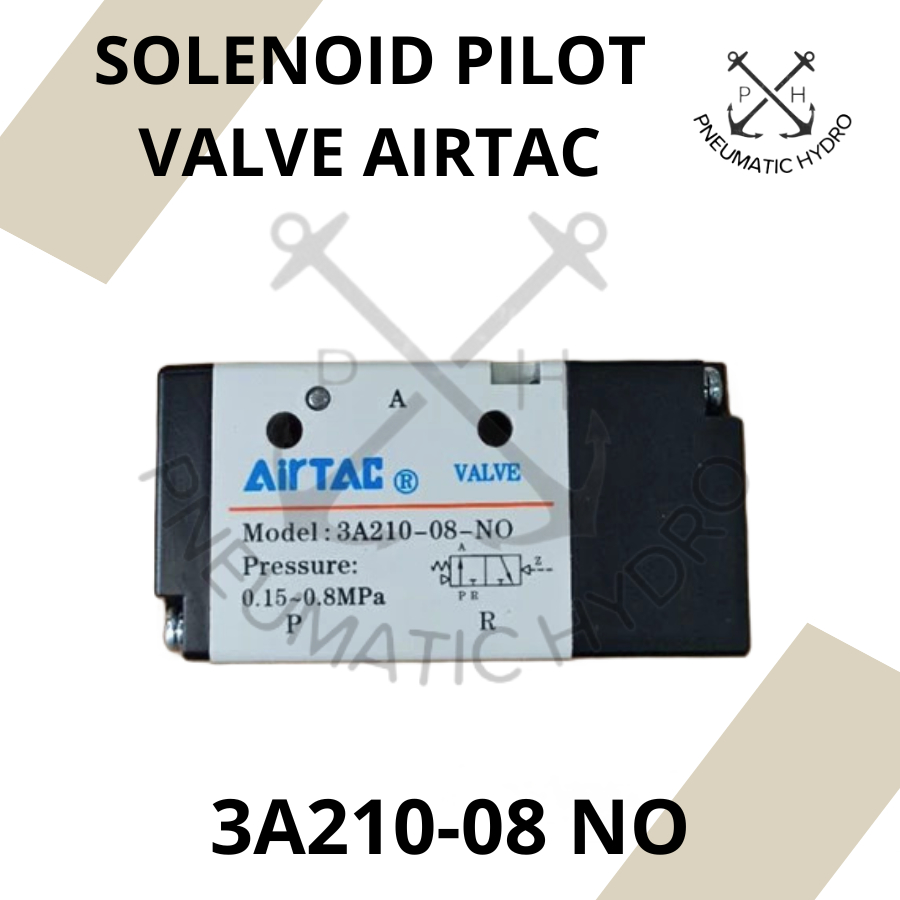 Pilot sole valve AIRTAC 3A210-08 NO | Shopee Malaysia
