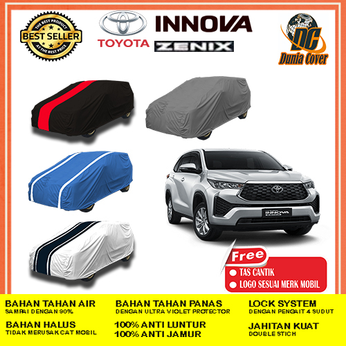 Car Cover TOYOTA KIJANG INNOVA ZENIX G, V, Q, HYBRID Waterproof Outdoor ...