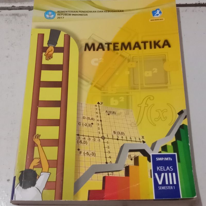 Junior High School Mathematics Book/MTs Class VIII semester 1 | Shopee ...