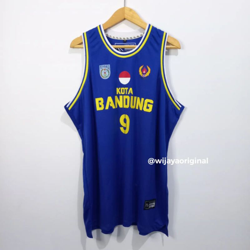 Original Basketball JERSEY BANDUNG City BANDUNG RANDOM Number - Blue ...