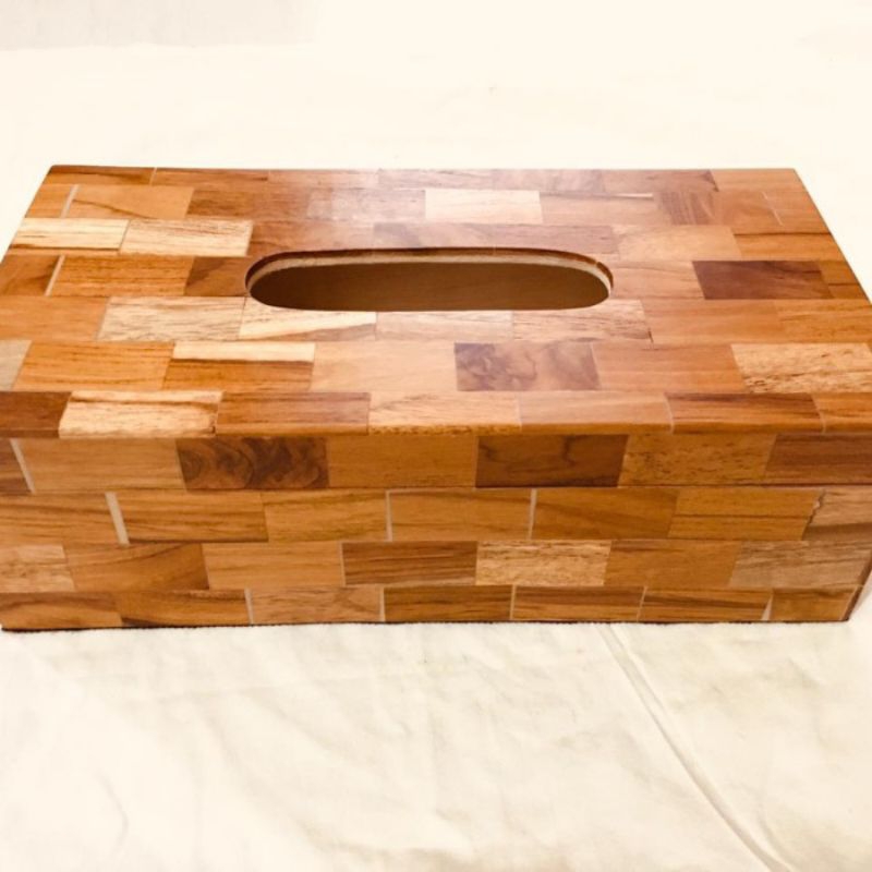KAYU Teak Tissue Box | Shopee Malaysia