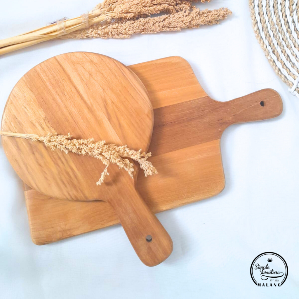 KAYU Premium Quality Teak Wood Cutting Board Cutting Board | Shopee ...