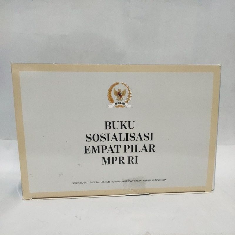 The MPR RI Four Pillar Socialization Book Consists Of Five Books ...