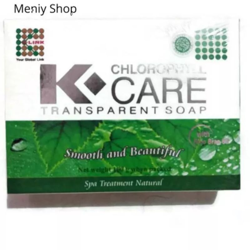 K-chlorophyll Transparent SOAP 1 Box Contains 100 gr | Shopee Malaysia