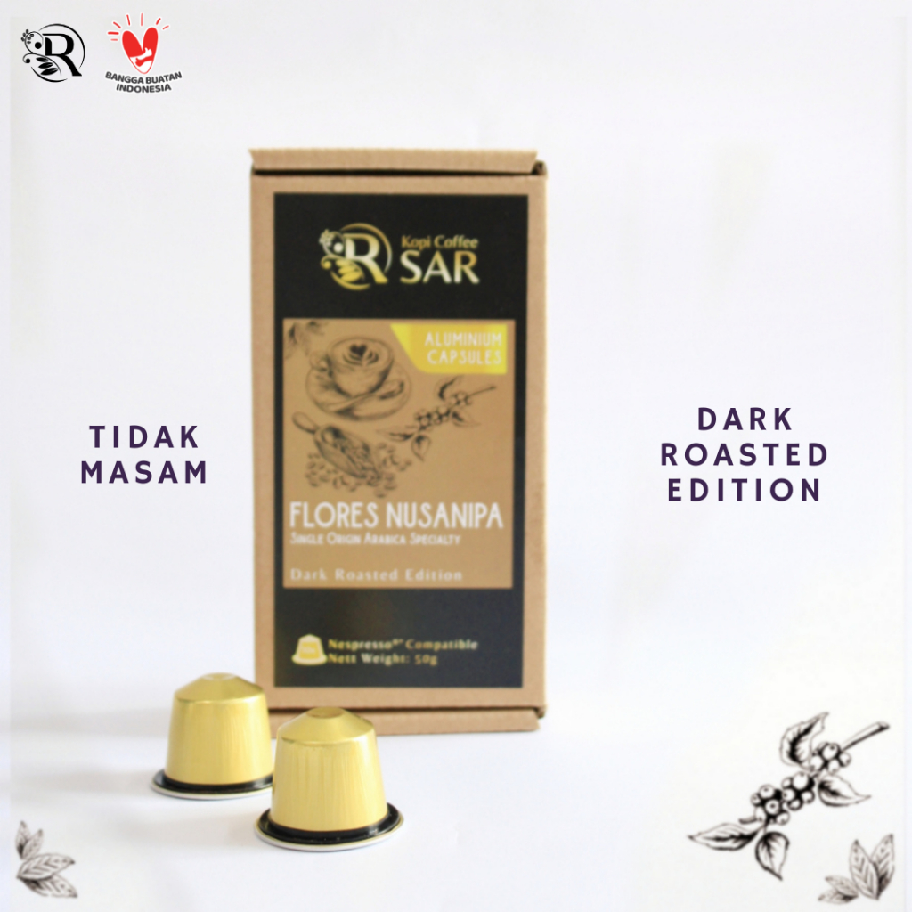 MESIN Flores Nusanipa - Arabica Single Origin Nespresso Compatible Coffee Capsules Coffee SAR ...