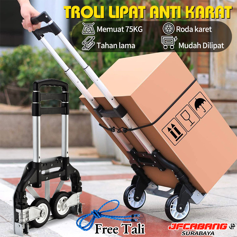 Multipurpose Folding Trolley/Comfortable Aluminum Mini Folding Trolley ...