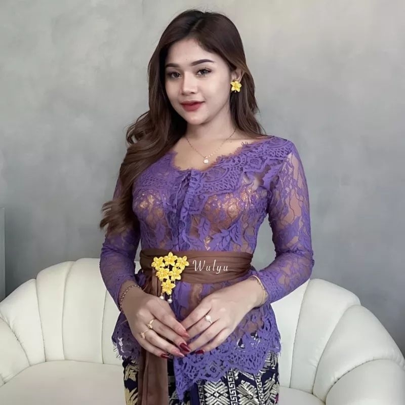 Sabrina bali Kebaya - Long Brocade Kebaya | Shopee Malaysia