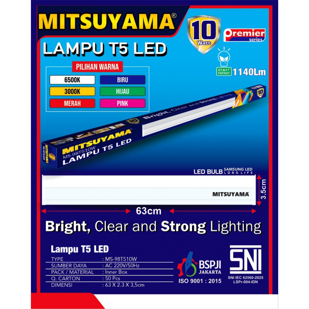 T5 LED LAMP 60 CM PINK MITSUYAMA T5 LED LAMP 10 WATT LED TUBE LAMP 10 ...