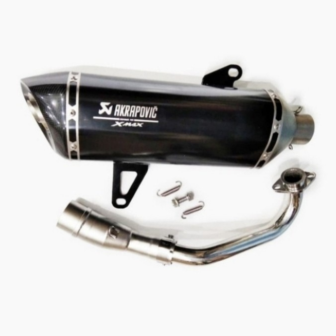 Akrapovic racing Exhaust Full System Yamaha Xmax Blackseries | Shopee ...