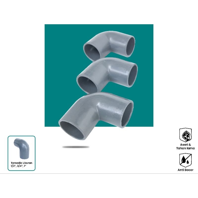 Mdn 1" inch PVC Knee Pipe Connection Pipe Fittings | Shopee Malaysia