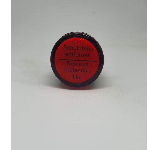 MERAH Pilot Lamp LED Panel Light 22mm AC 220V Standard AD22-22DS - Red ...