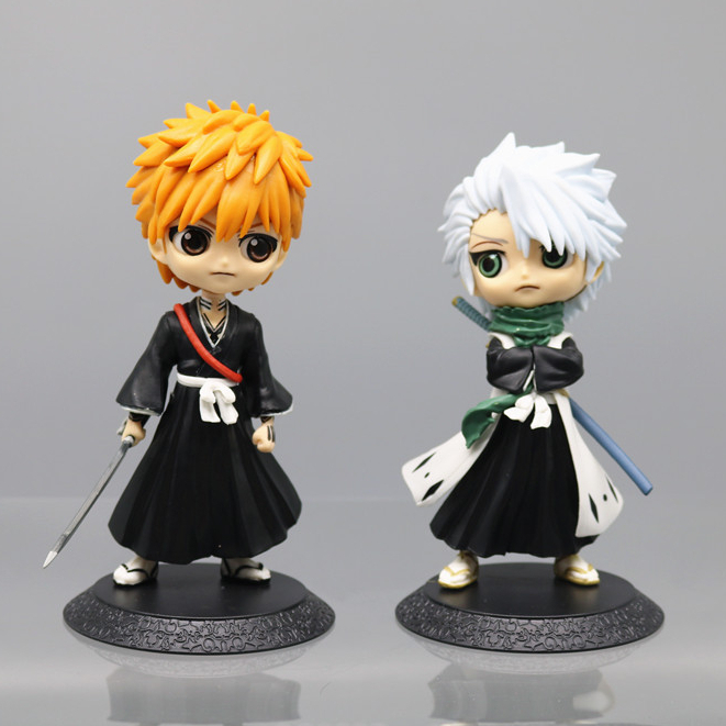 Action Figure QPOSKET BLEACH Miniature Display Toy Cake Topper Q Posket ...