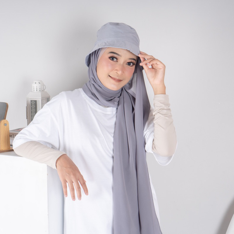 Hijab bucket - Instant hijab - hijab bucket Hat - pashmina bucket ...
