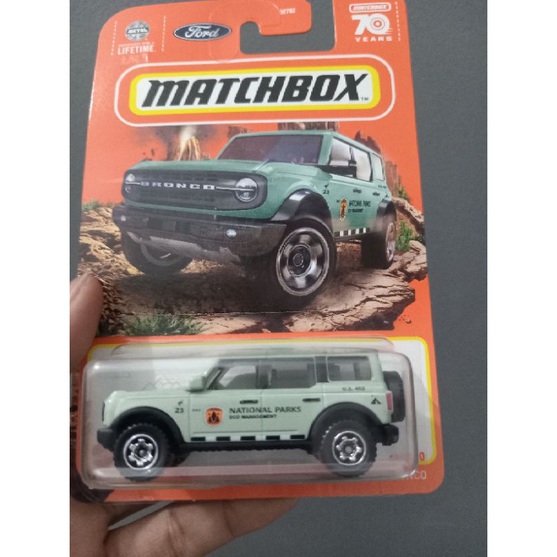 Matchbox ford bronco national park | Shopee Malaysia