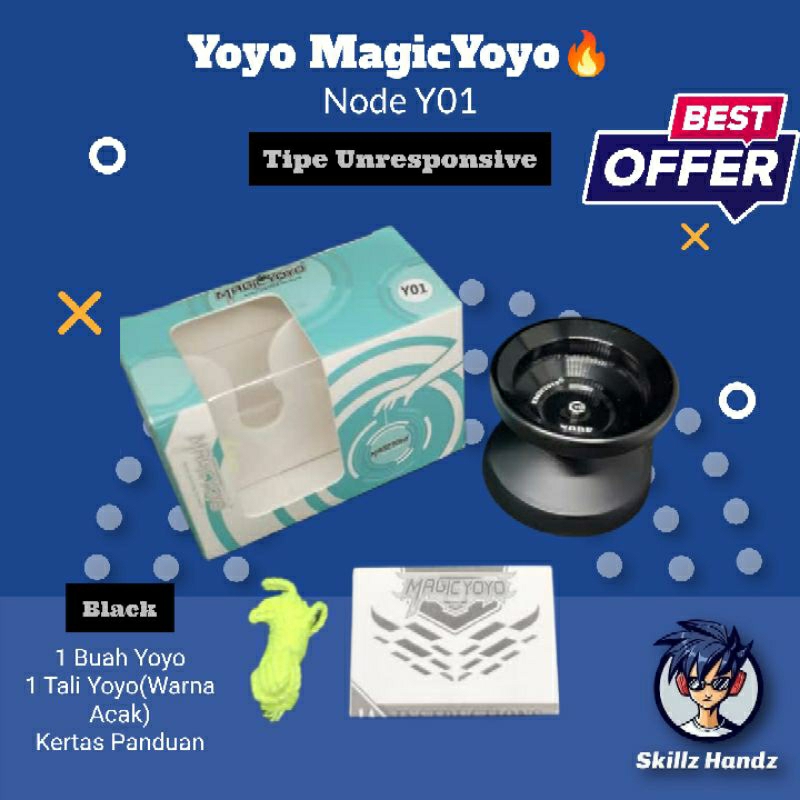 Yoyo MagicYoyo Node Y01 Black (Unresponsive) | Shopee Malaysia