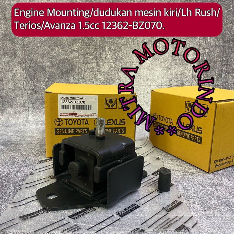 MESIN Engine Mounting/Left Engine Mount/LH/Rush/Terios/Avanza 1.5cc ...