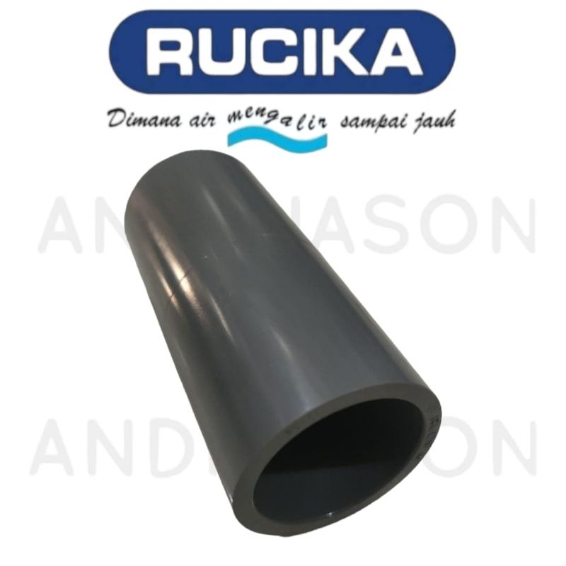 RUCIKA SOCKET PVC 3⁄4" AW THICK SOCK PLASTIC SOCKET STRAIGHT PIPE ...