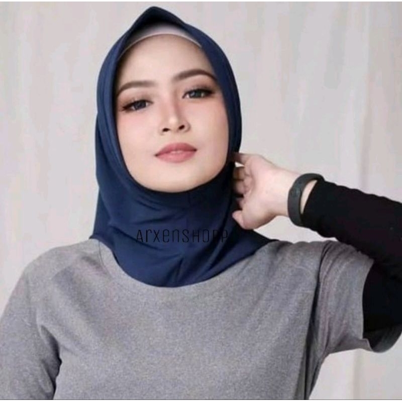Sport HIJAB/INSTANT HIJAB/SPORTS HIJAB/SPORT BERGO/SCHOOL HIJAB/DAY ...
