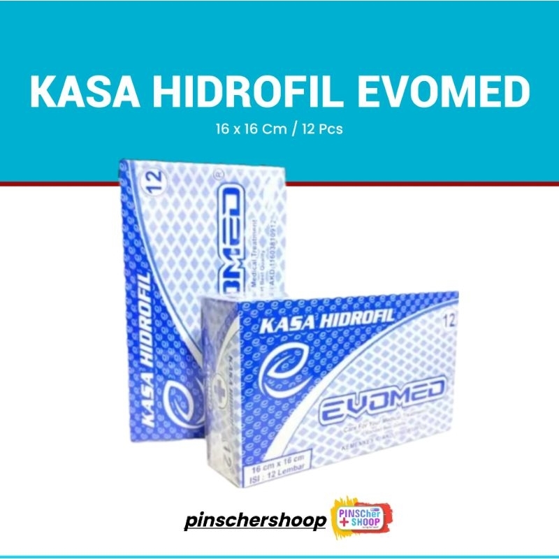 Hydrophilic Gauze 16x16cm Evomed Gauze Box Hydrophile Verban/Box ...