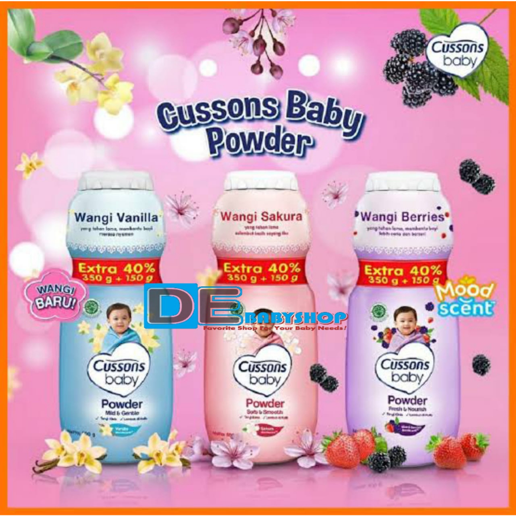 Cussons Baby Powder EXTRA/cusson Baby Powder 50g/100g/260g/500g ...