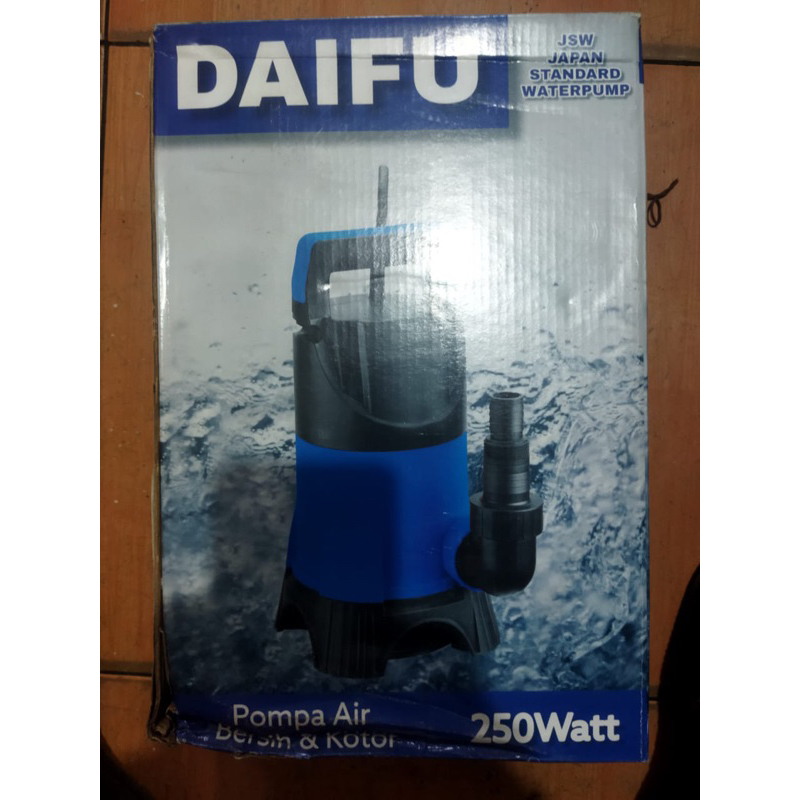 250watt submersible pump for clean cloudy dirty pool water 1/4 daifu | Shopee Malaysia