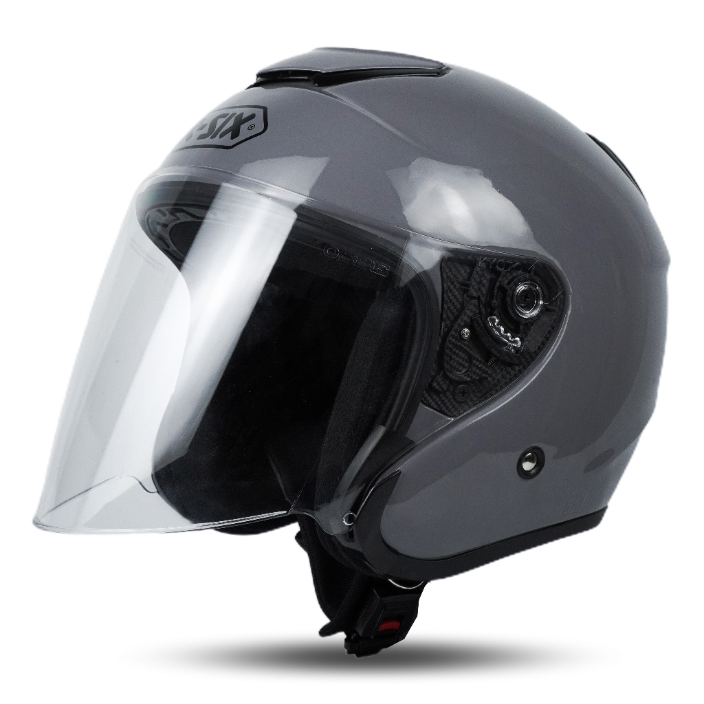 Daily Solid Half Face helmet Viral Series KYOTO R-six helmet | Shopee ...
