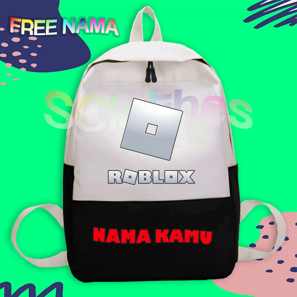 Roblox New Logo School Backpack | Shopee Malaysia