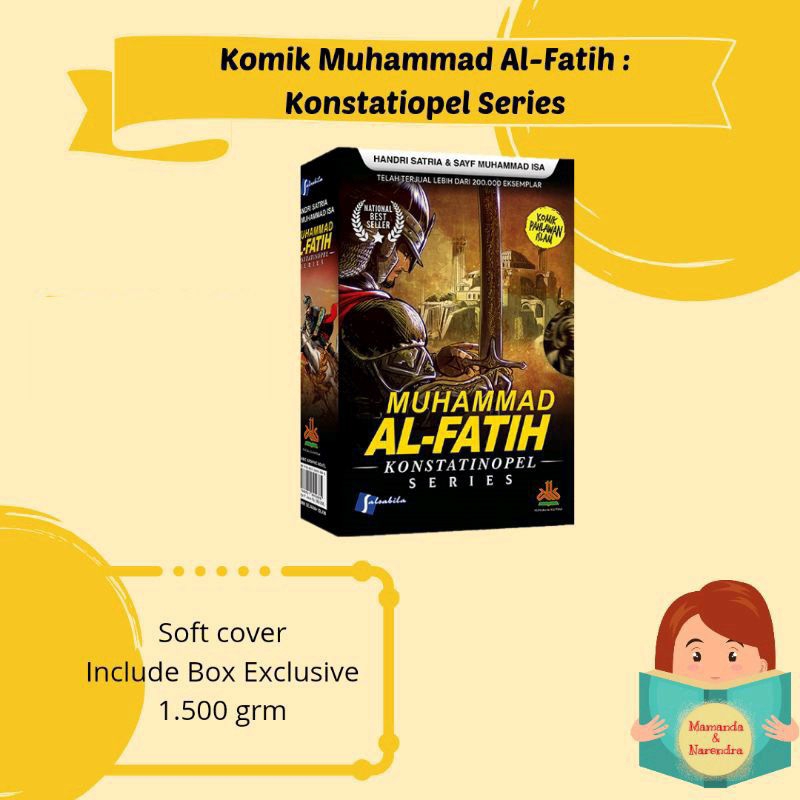 Muhammad AL-FATIH COMIC Package Volume 1-3 complete edition (INCLUDE ...