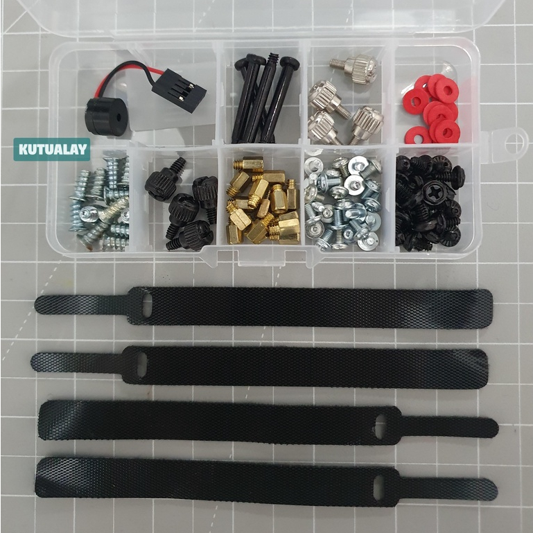 Complete Package of Computer Bolts PC Nuts Set Assembled CPU Screws 1 ...