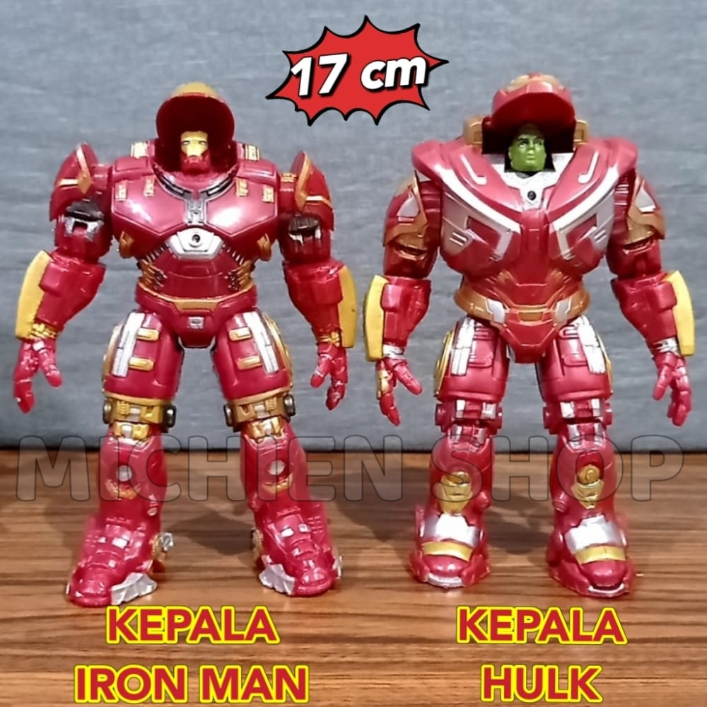 Action Figure Hulkbuster 17cm Avengers EndGame Hulk Buster Iron Man ...