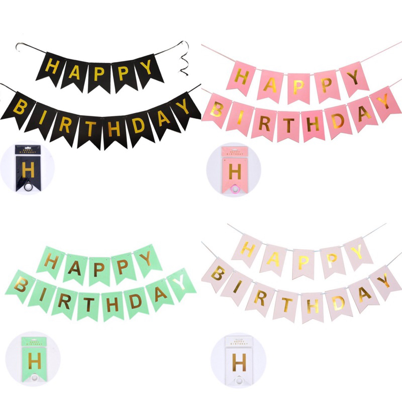 Happy Birthday Banner / Birthday Banner / HBD Banner / Birthday Bunting ...