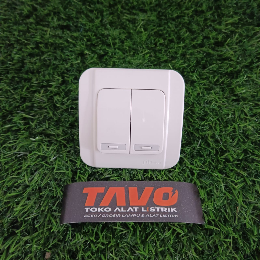 Broco Galleo Double Switch / Series | Shopee Malaysia