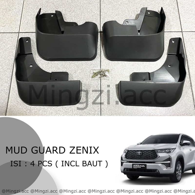 Zenix 2022 2023 MUD GUARD BODY KIT MUD MAT CAR MUD RESISTANT TYPE Q ...