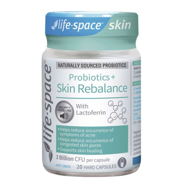Life Space Probiotics & Skin Rebalance Capsules 20 Packs/Life Space ...