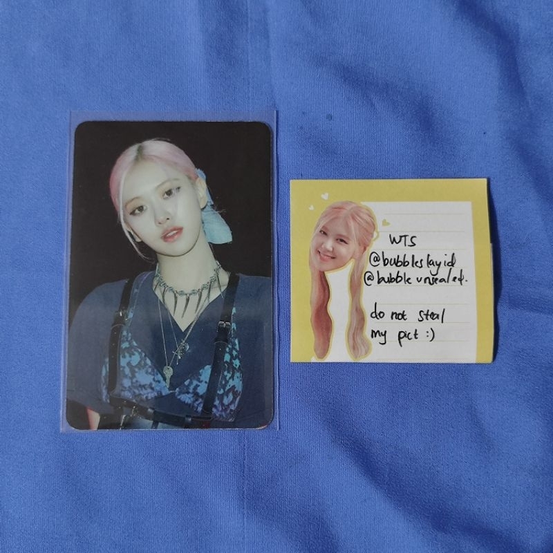 Rose LOVESICK GIRL LSG 4+1 PHOTOBOOK LIMITED EDITION PHOTOCARD ...