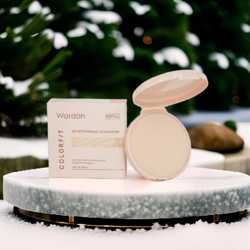 Wardah Colorfit Velvet Powder Foundation Refill | Shopee Malaysia