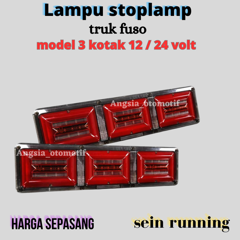 Truck stop lamp Led rear truck 12 - 24 volt stop lamp hino fuso truck ...