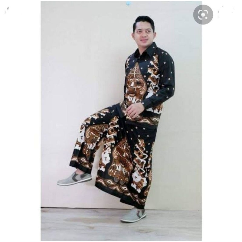 KEMEJA Adult MEN'S KOKO SHIRT AND SARCEL SET NEWEST MUSLIM CLOTHING SET ...
