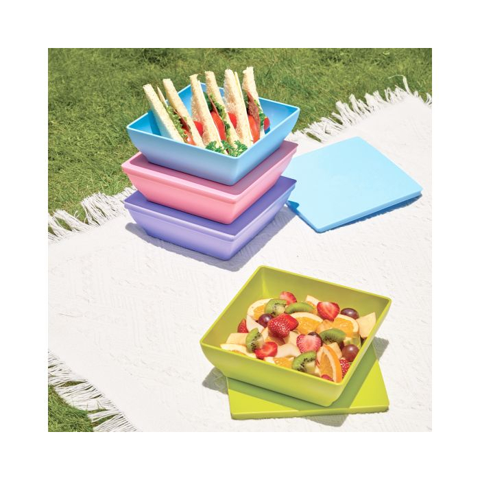 Zen MED SQUARE/MANGKOK/ORI TUPPERWARE | Shopee Malaysia