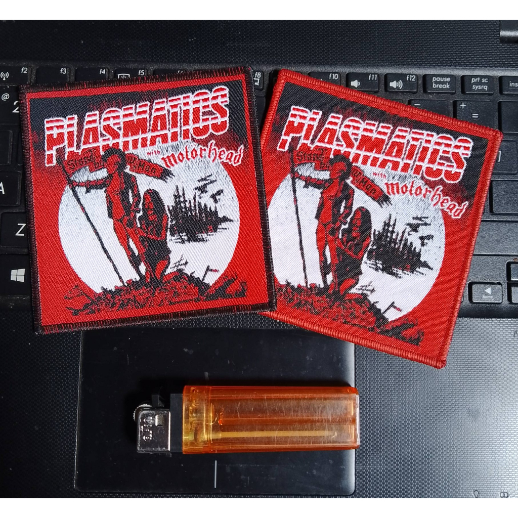 Plasmatics - Woven patch - Emblem - Badge - Music Metal - Band Cadas ...