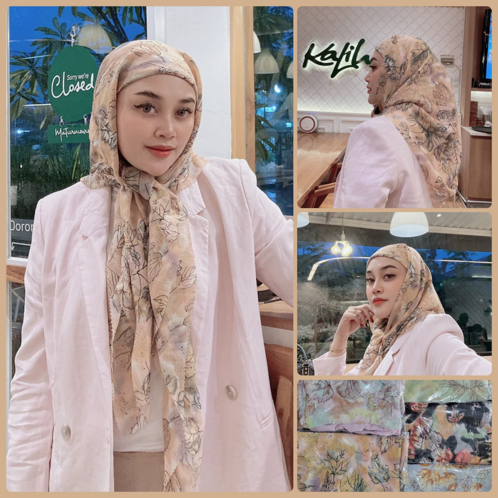 Hijab INSTANT INNER WAFFLE MOTIF/WAFFLE MOTIF INNER | Shopee Malaysia