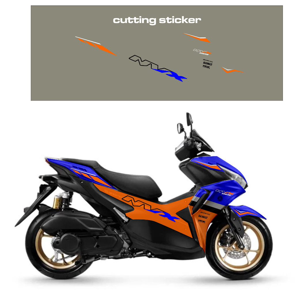 Cutting sticker Pole yamaha aerox nvx custom | Shopee Malaysia