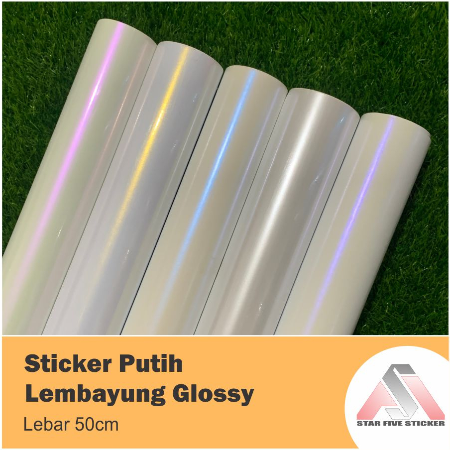 PUTIH MERAH Sticker Sticker White Purple Pearl Red Blue Gold Glossy ...